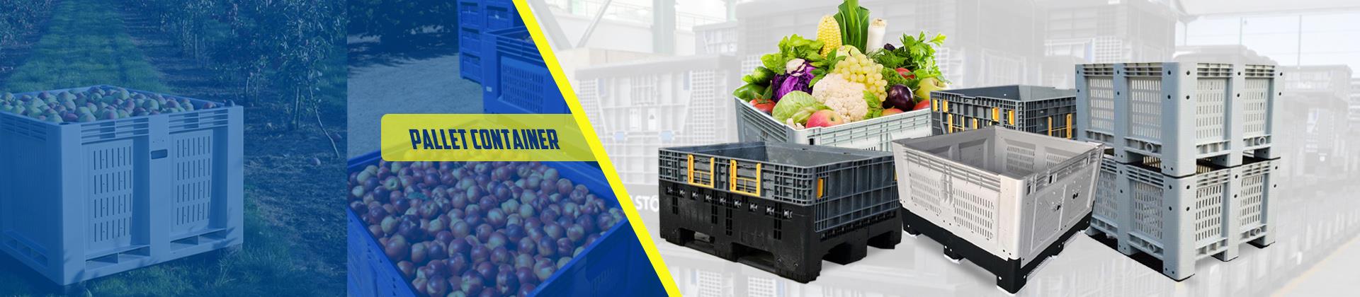 Plastic bulk containers Manufacturer & Supplier | Plastic pallet boxes